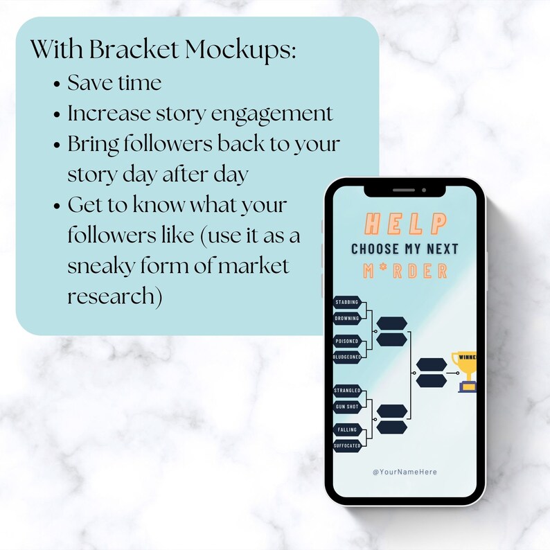 Instagram Story Bracket Canva Templates | Authors | Writers ...