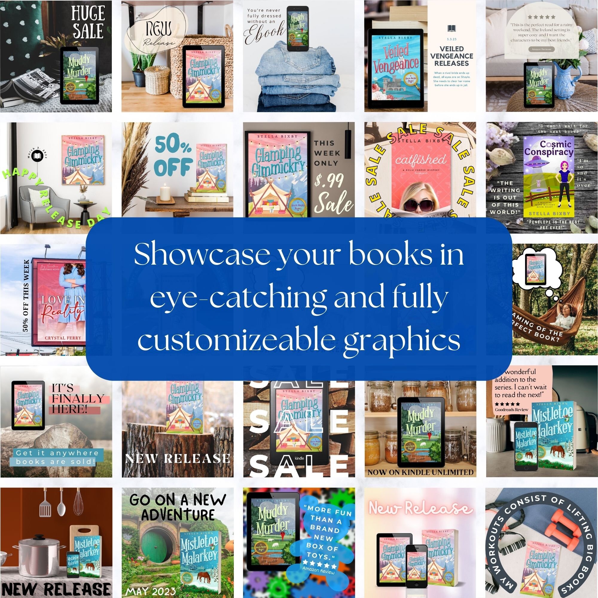30 Canva Book Mockup Templates for Authors Writers - Etsy Canada