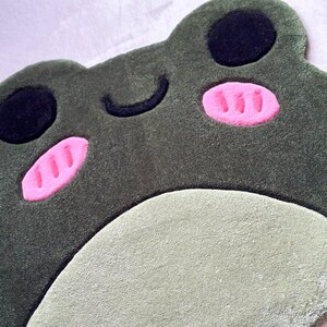 Cute Frog Rug, Frog Nursery Rug, Cute Animal Nursery Rug - Etsy