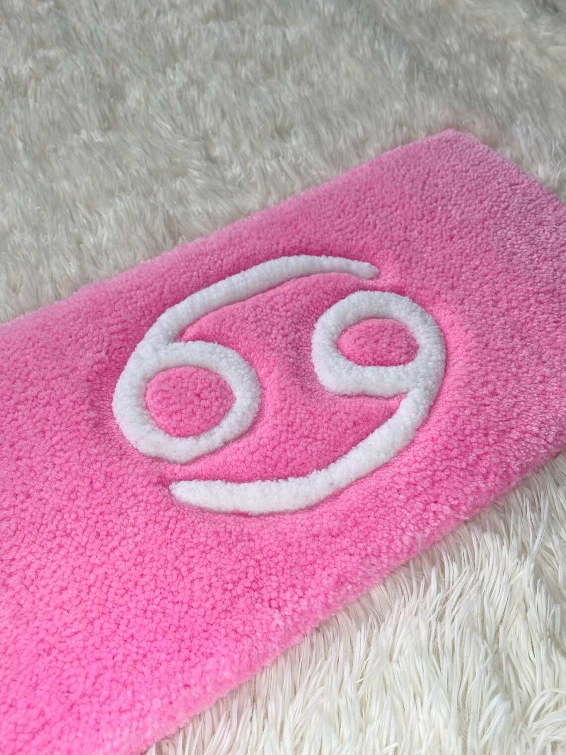 Cancer Keyboard Rug Mat, Astrology Keyboard Mat, Pink Keyboard Mat - Etsy