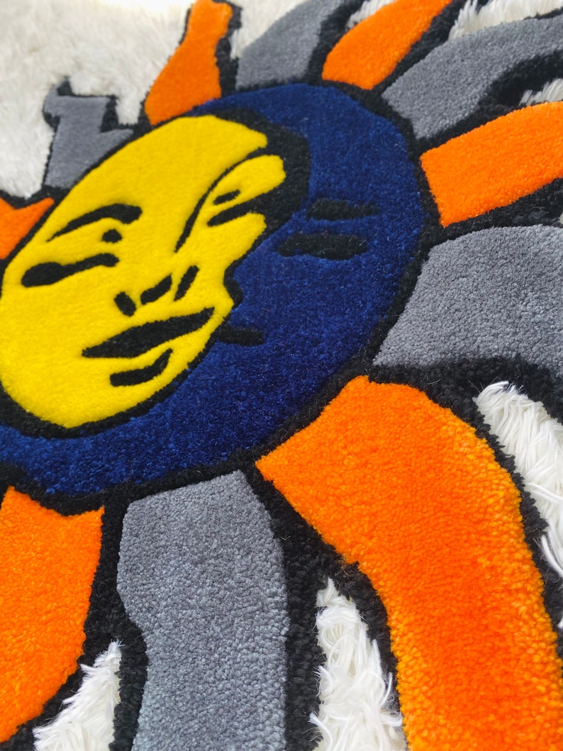 Sun and Moon Rug, Astrology Rug - Etsy