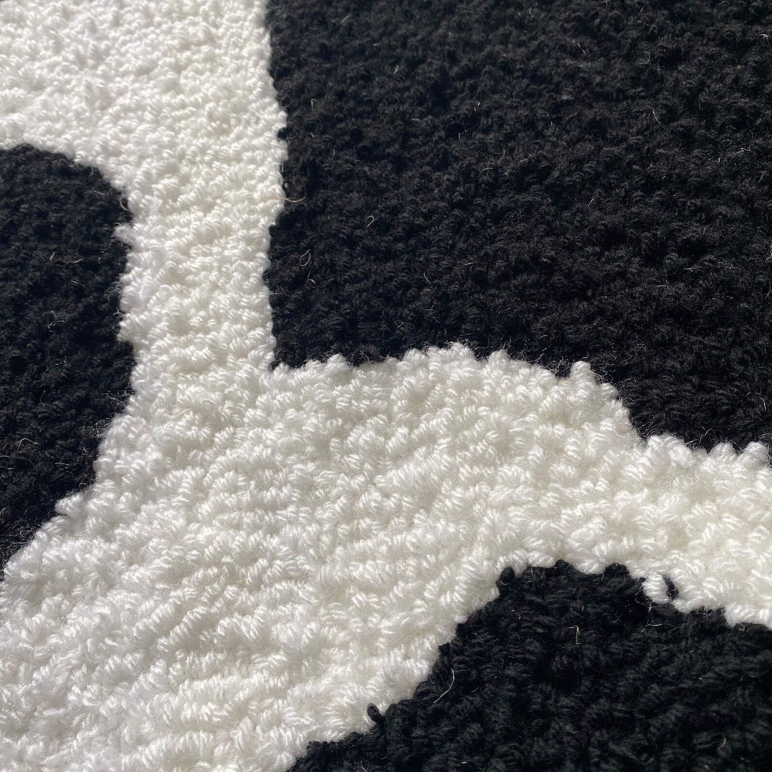 Cow Print Rug Black and White Rug - Etsy