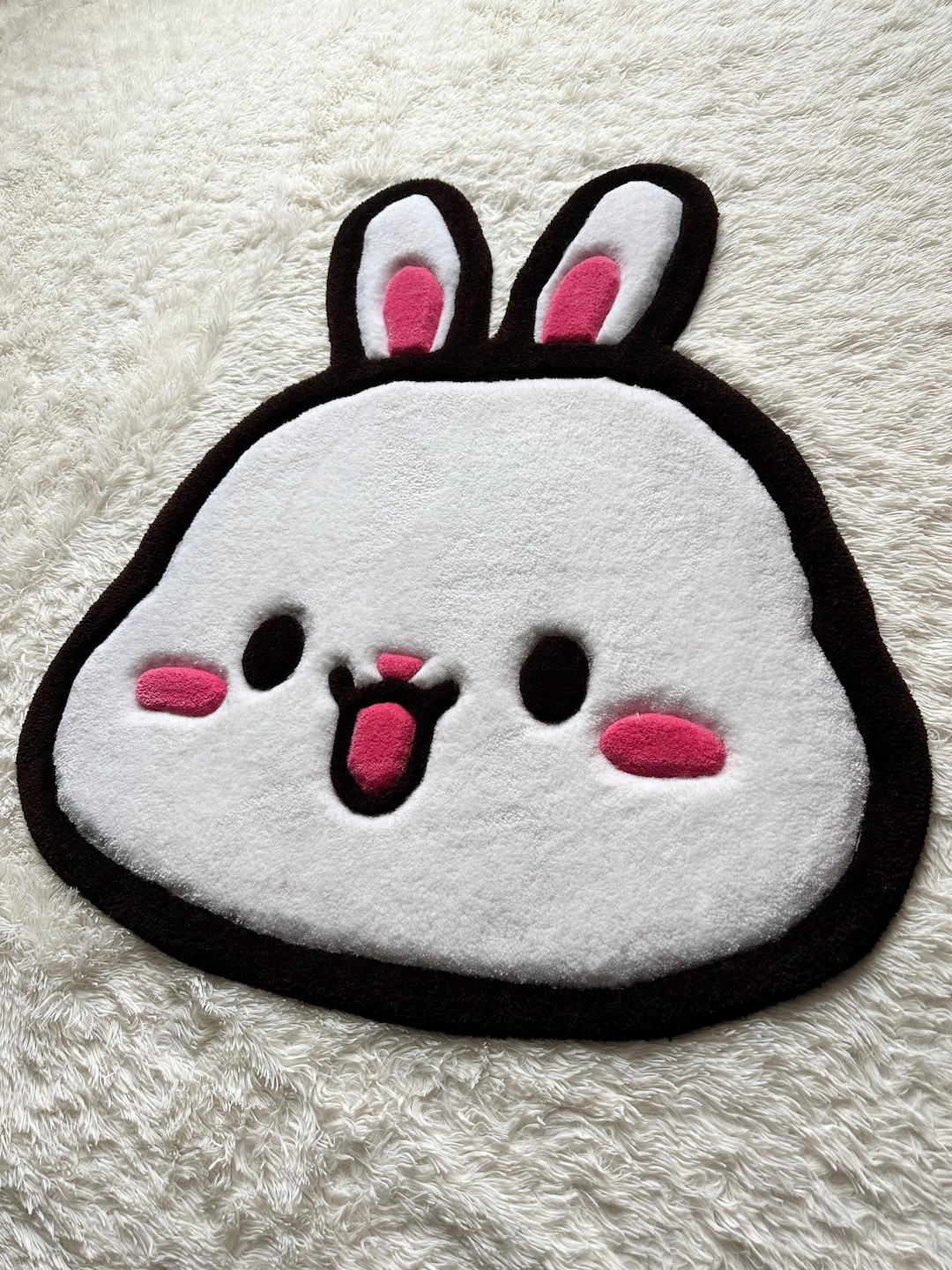 Cute Bunny Rug, Bunny Nursery Rug, Baby Room Rug - Etsy