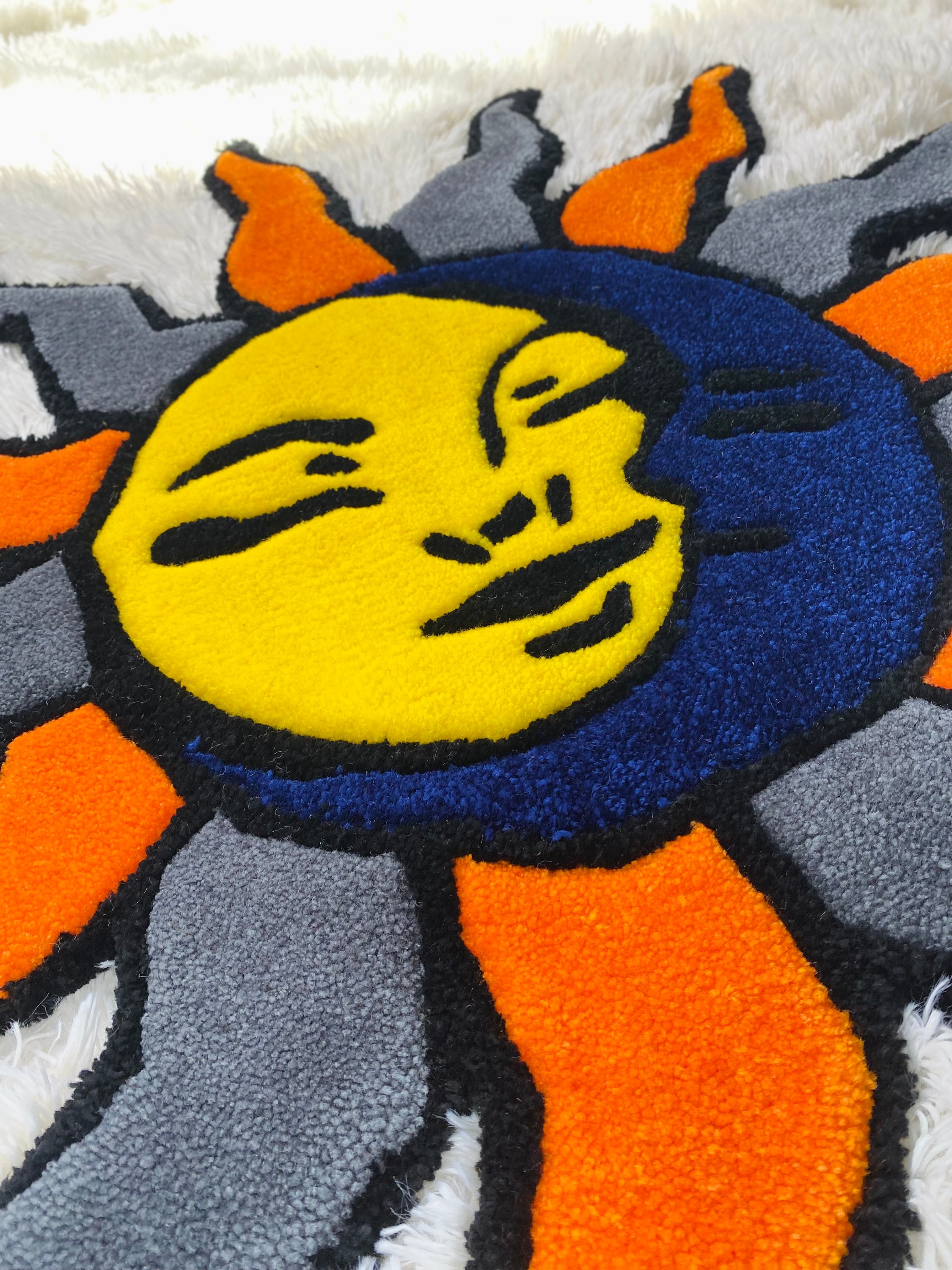 Sun and Moon Rug, Astrology Rug - Etsy