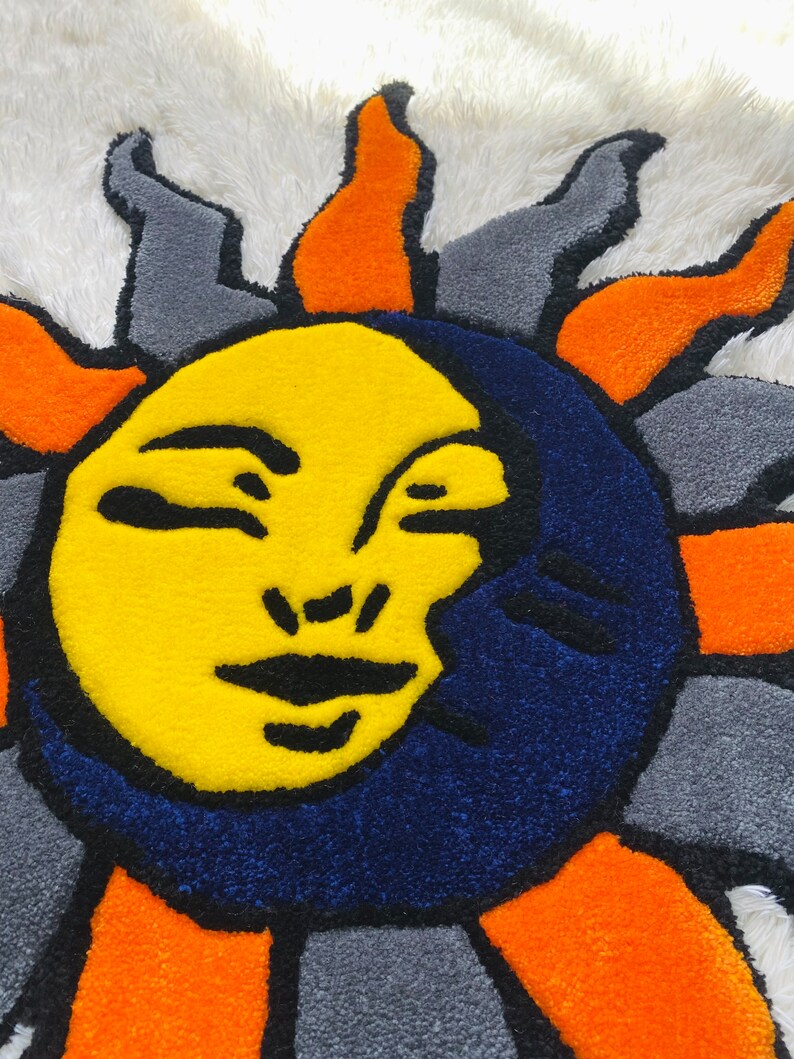 Sun and Moon Rug, Astrology Rug - Etsy