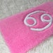 Cancer Keyboard Rug Mat, Astrology Keyboard Mat, Pink Keyboard Mat - Etsy