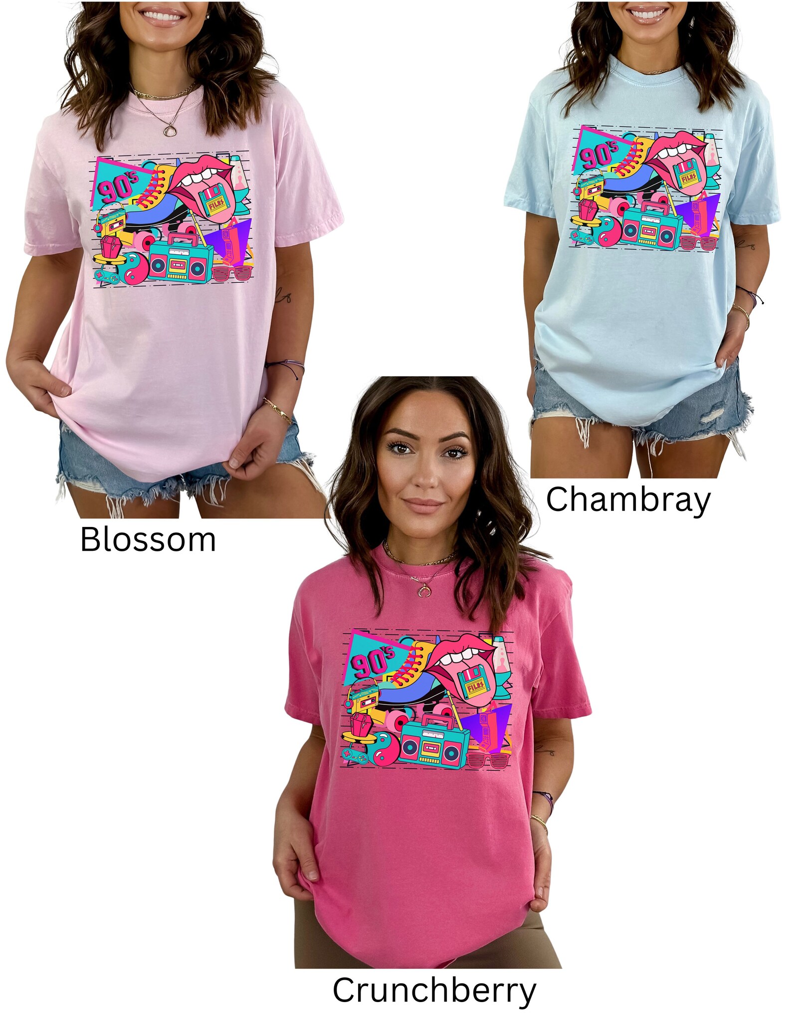 Everything 90's Tee, Nostalgic Shirt, 90's Theme, 90's Party Shirt ...