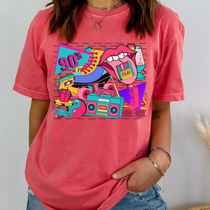 Everything 90's Tee, Nostalgic Shirt, 90's Theme, 90's Party Shirt ...