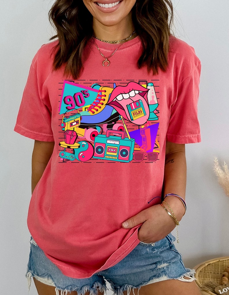 Everything 90's Tee, Nostalgic Shirt, 90's Theme, 90's Party Shirt ...