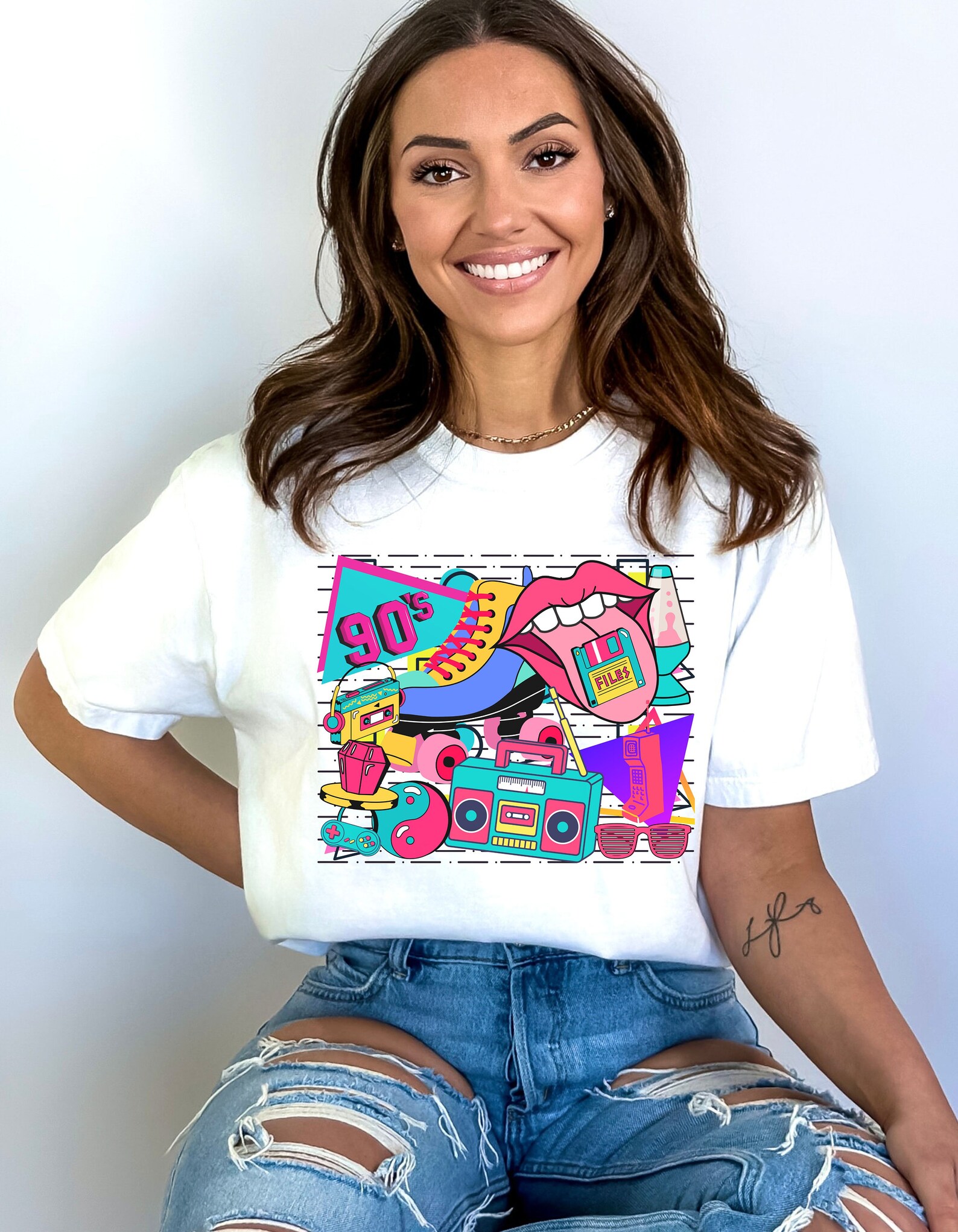 Everything 90's Tee, Nostalgic Shirt, 90's Theme, 90's Party Shirt ...