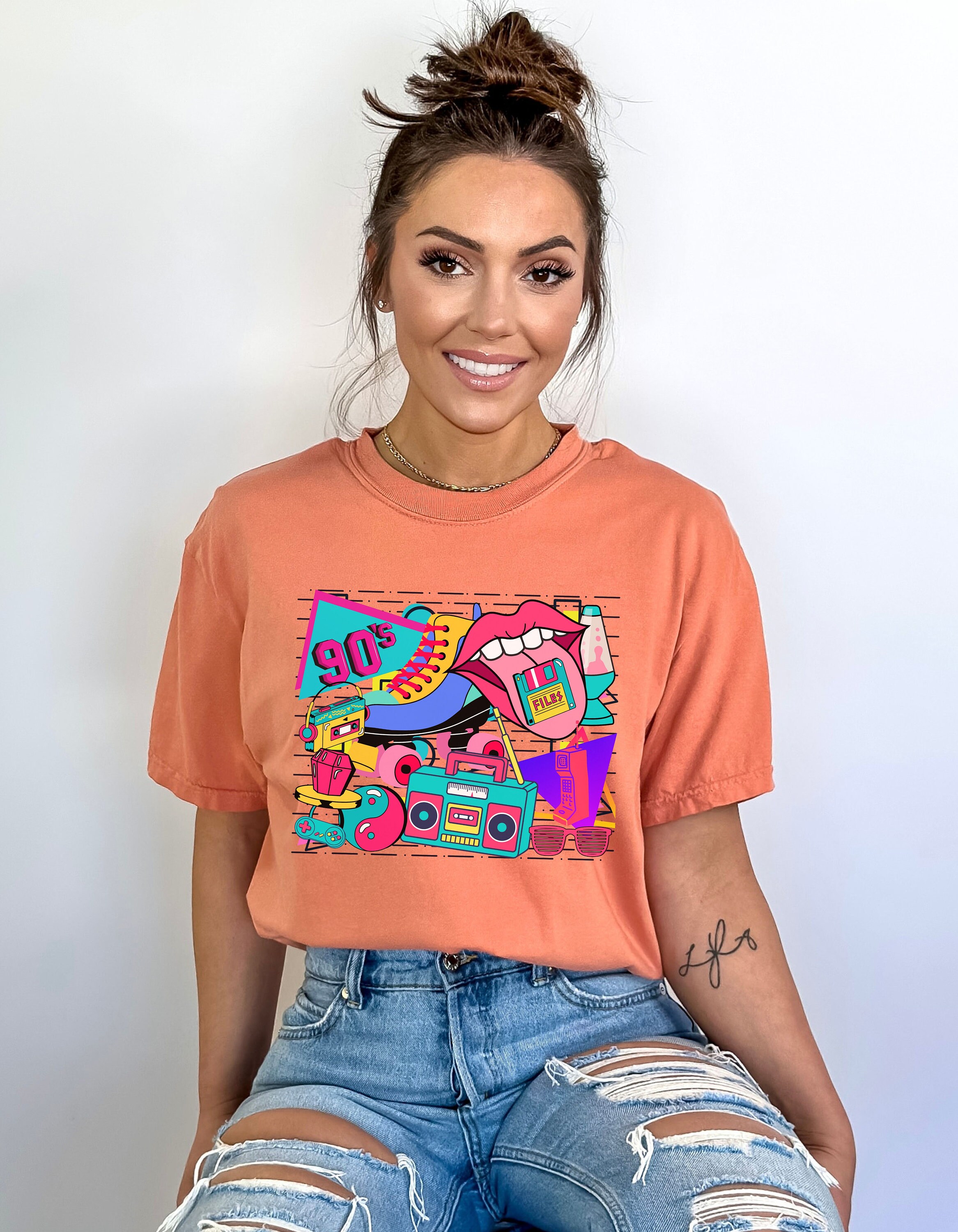 Everything 90's Tee, Nostalgic Shirt, 90's Theme, 90's Party Shirt ...