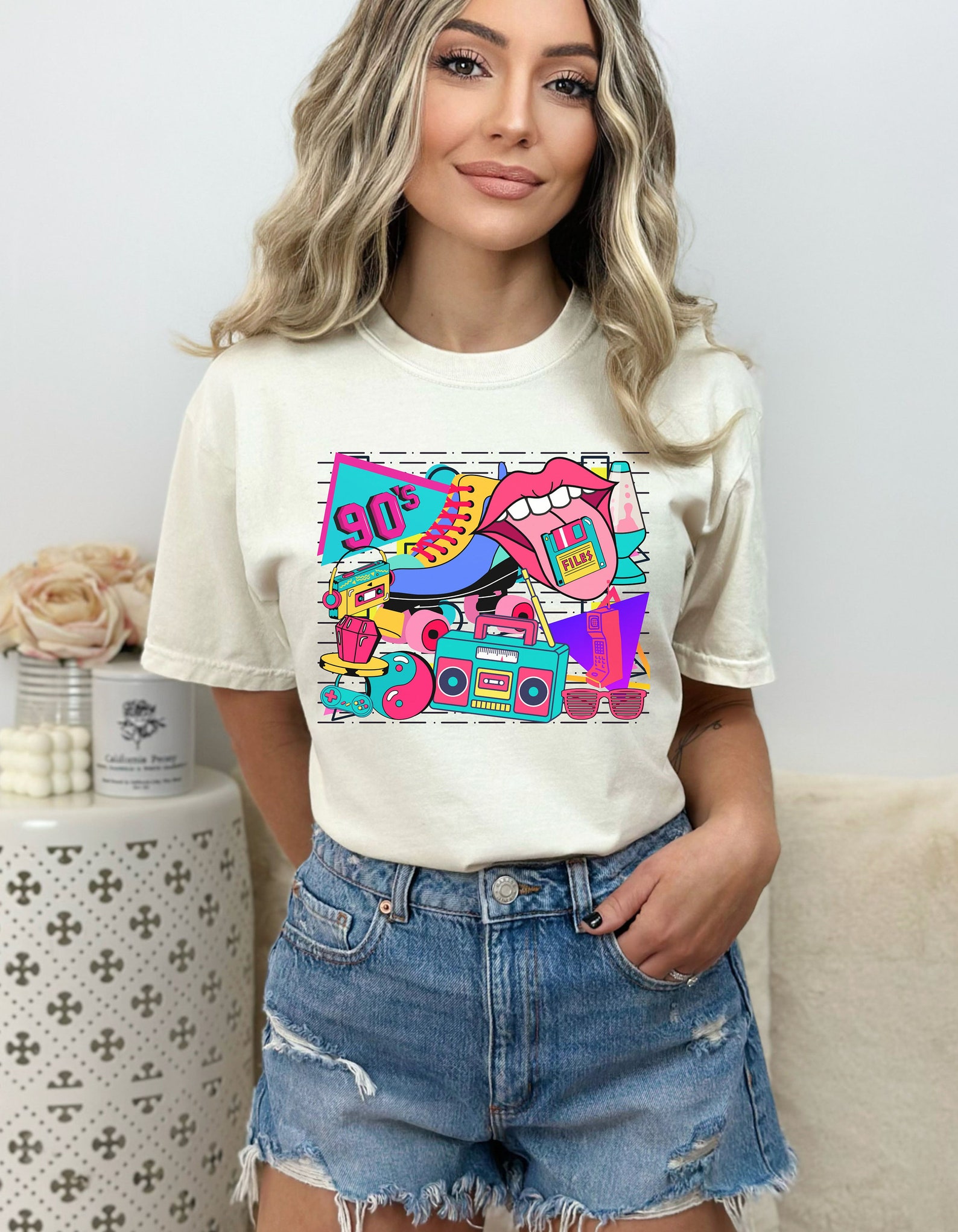 Everything 90's Tee, Nostalgic Shirt, 90's Theme, 90's Party Shirt ...