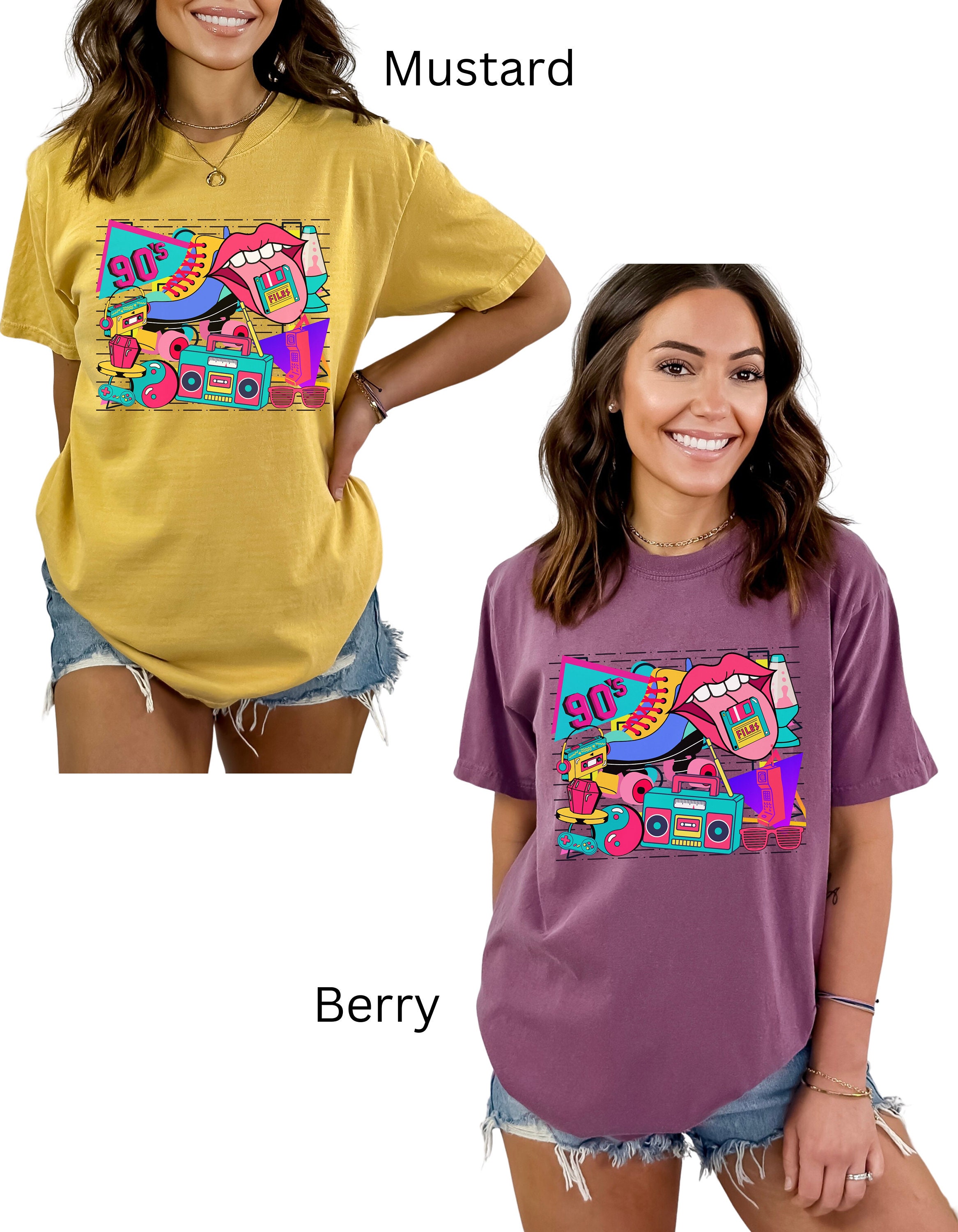 Everything 90's Tee, Nostalgic Shirt, 90's Theme, 90's Party Shirt ...