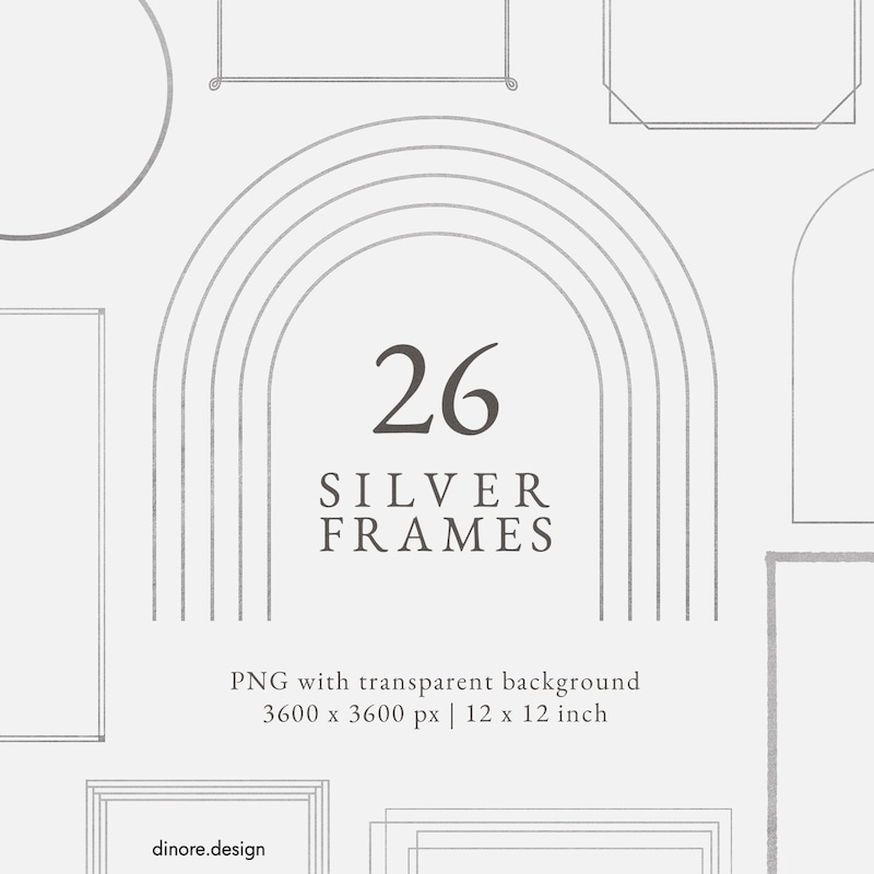 Shadow Border Png Clipart - Etsy