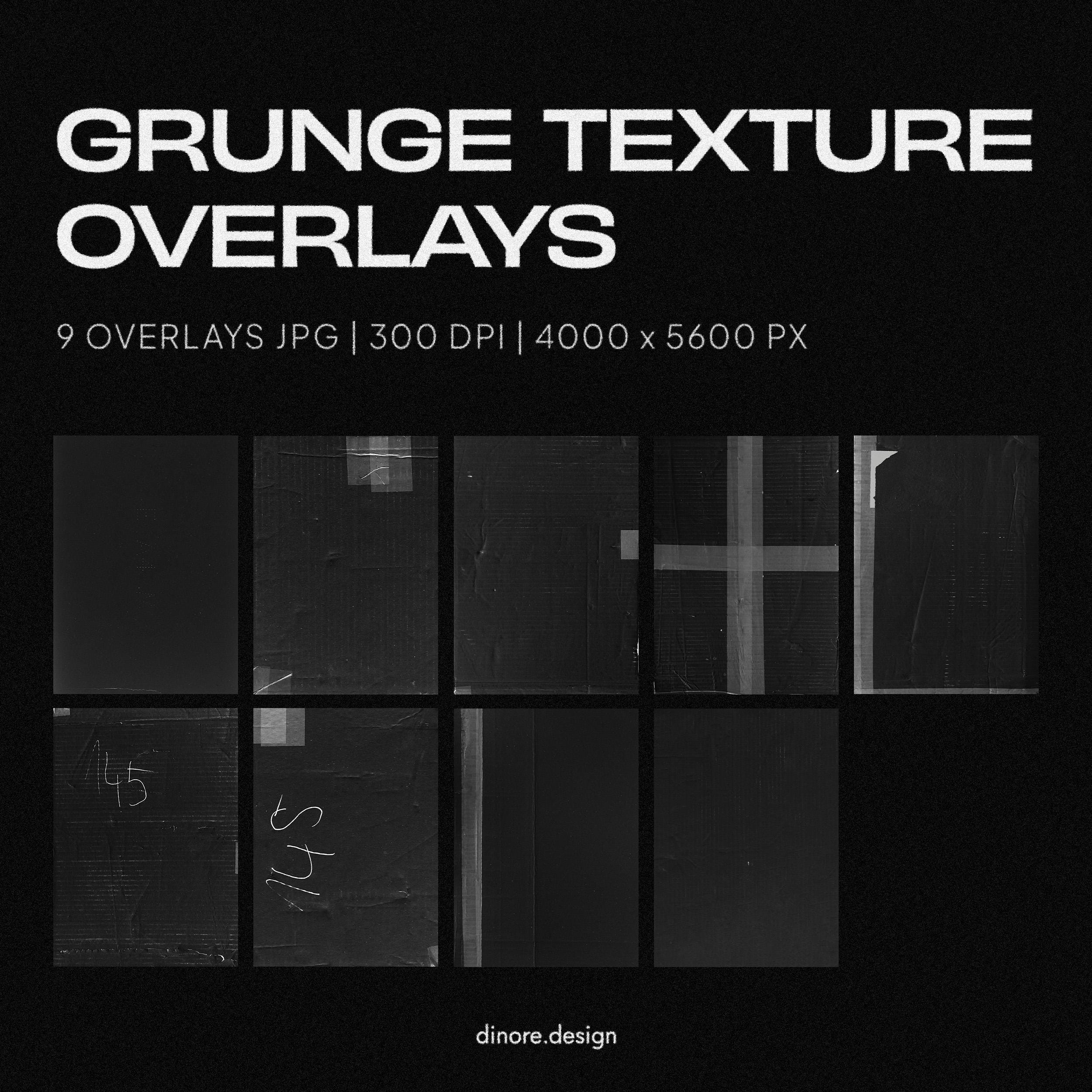 Grunge Texture Overlays Grunge Overlays Photoshop Overlays Paper ...