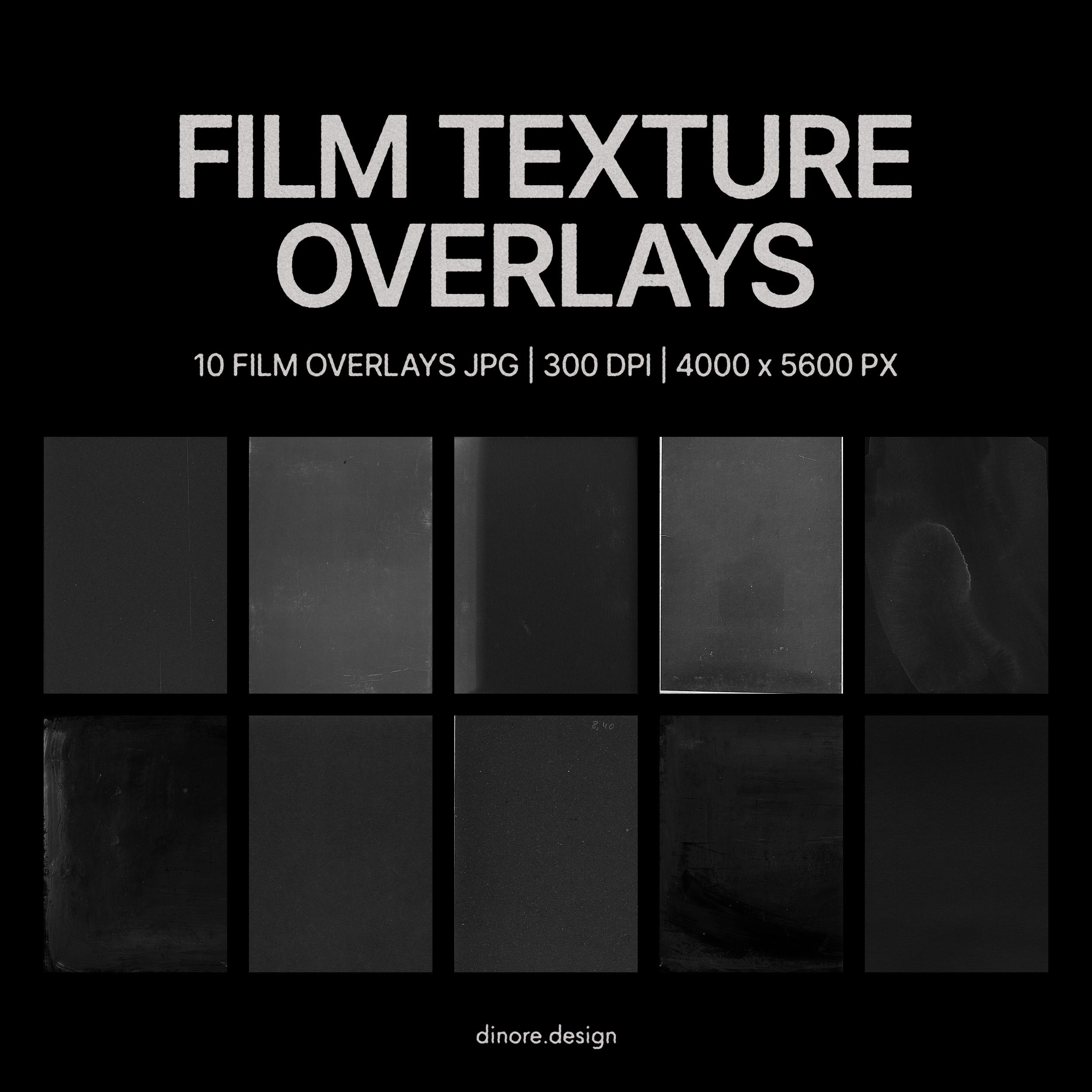 Vintage Film Texture Photoshop Overlays for Photos Film Texture ...