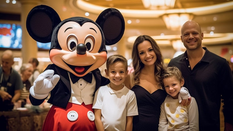 Midjourney Prompt /imagine. Disneyland Capturing the Magic Photos. This ...