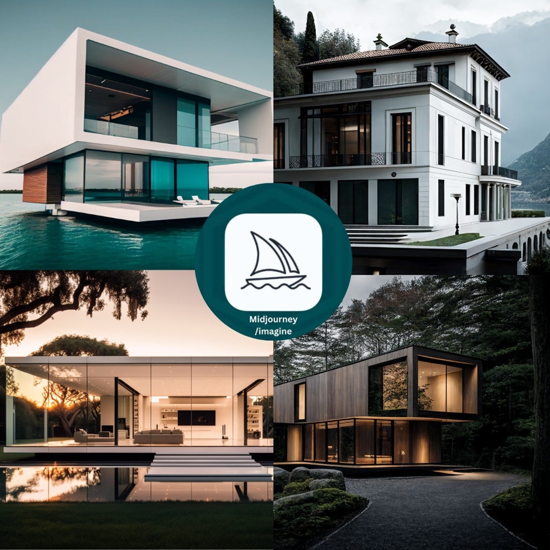 Midjourney Prompt /imagine. House Architect Designs, Design the ...