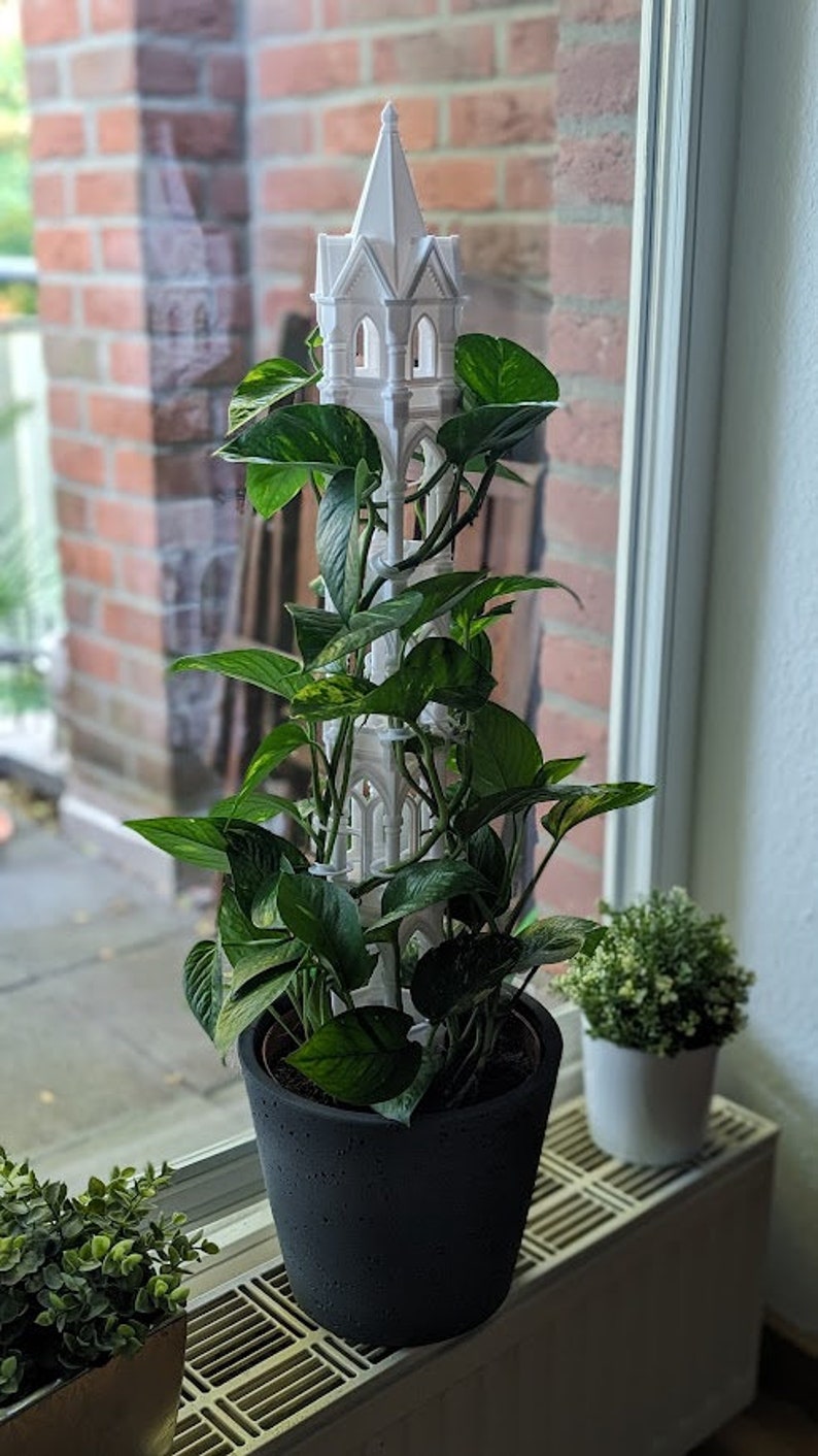 Modular Gothic Plant Tower (3D Print Files) – Customizable Architecture ...