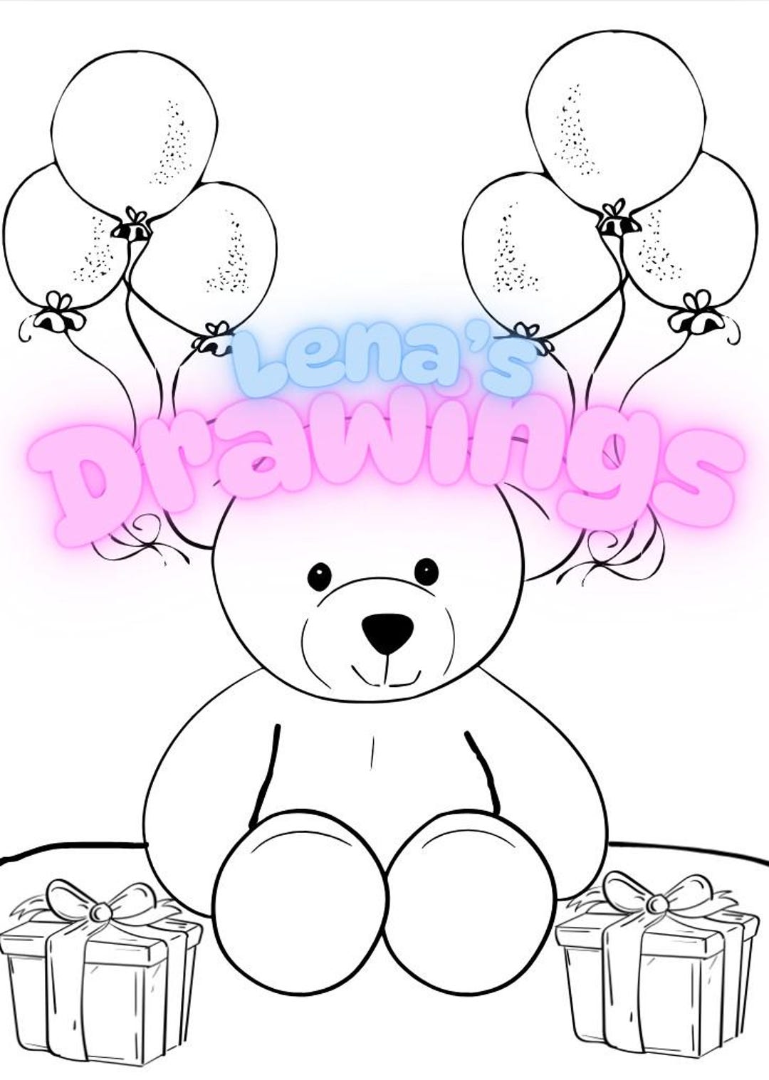 17 Coloring Pages for Kids, Toddlers Coloring Book, Simple Coloring ...