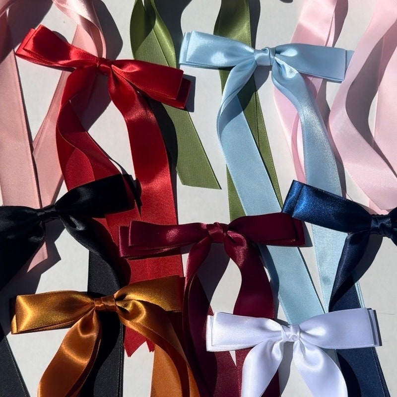 Hair Clip Ribbon - Etsy