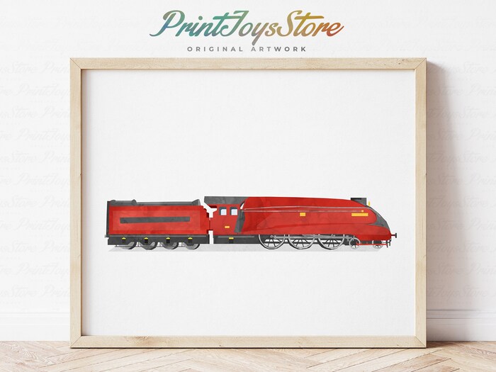 Train Prints - Etsy