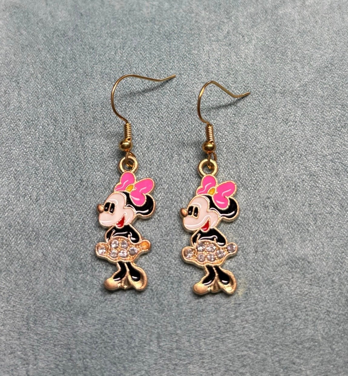 Mickey Mouse Earrings Minnie Mouse Earrings Mickey Mouse Minnie Mouse ...
