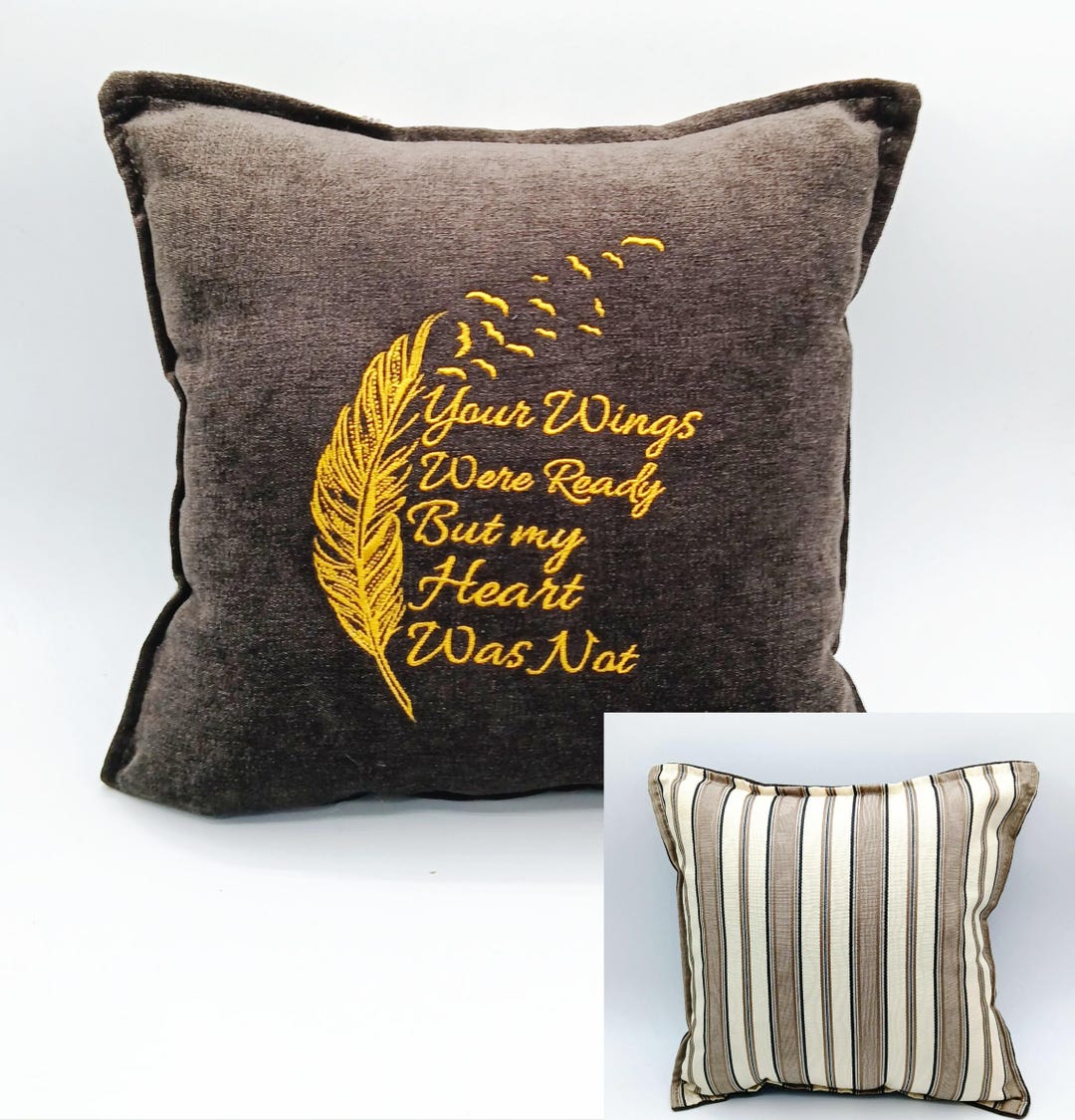 Inspirational Custom Design "your Wings Were Ready but My Heart Was Not ...