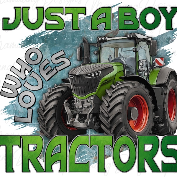 Just a Boy Who Loves Tractors Shirt - Etsy Ireland