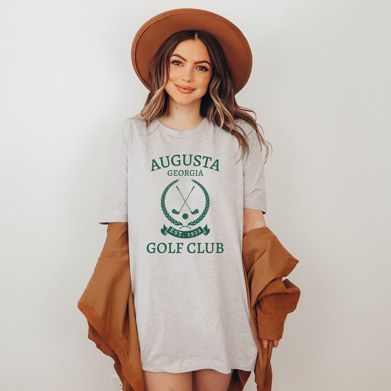 Vintage Augusta National Golf Tshirt Augusta Golf Club Unisex Fitted ...