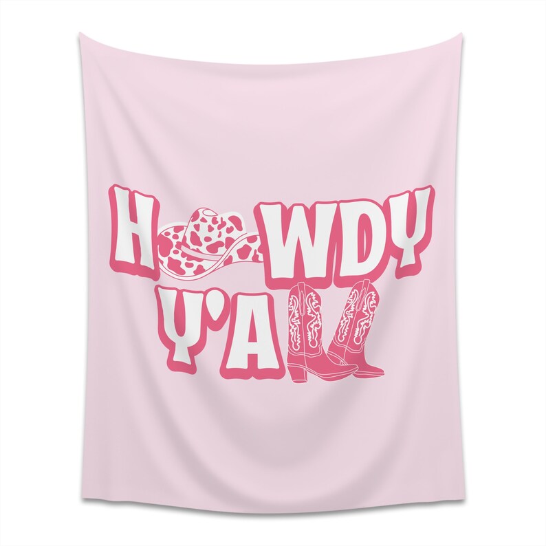 Cowgirl Banner, Back to School Wall Decor Dorm Room, Cowgirl Birthday ...