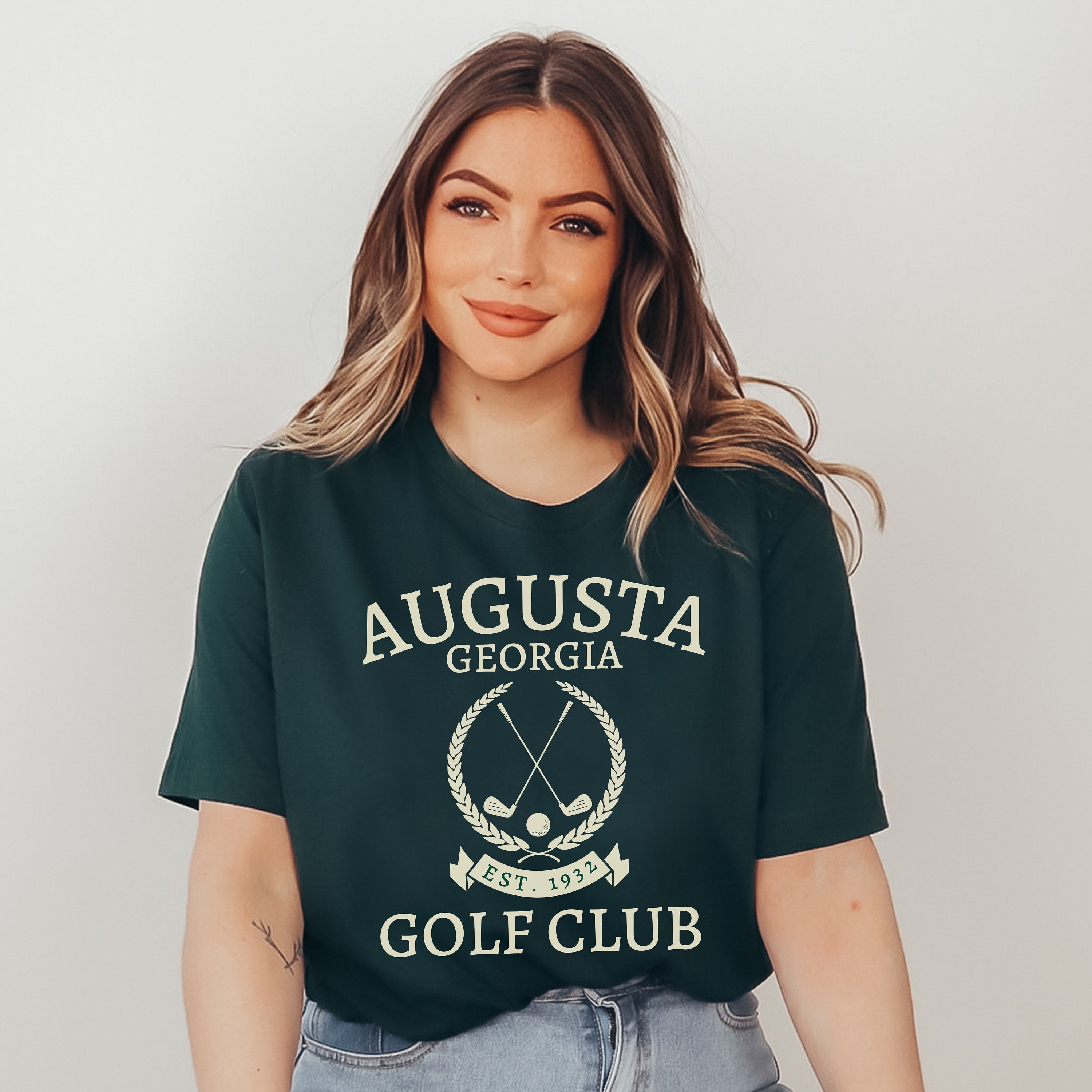 Vintage Augusta National Golf Tshirt Augusta Golf Club Unisex Fitted ...