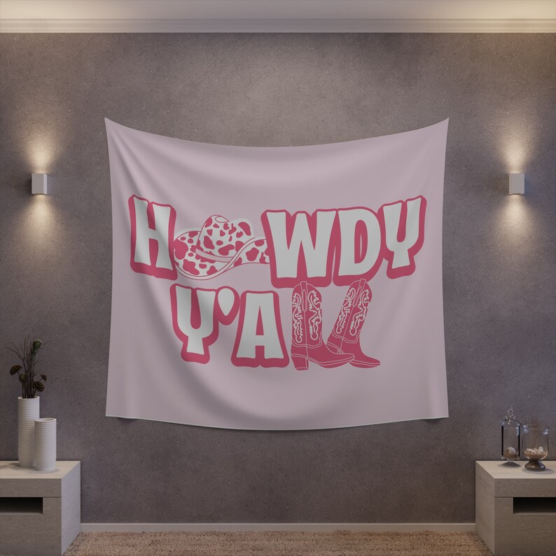 Cowgirl Banner, Back to School Wall Decor Dorm Room, Cowgirl Birthday ...