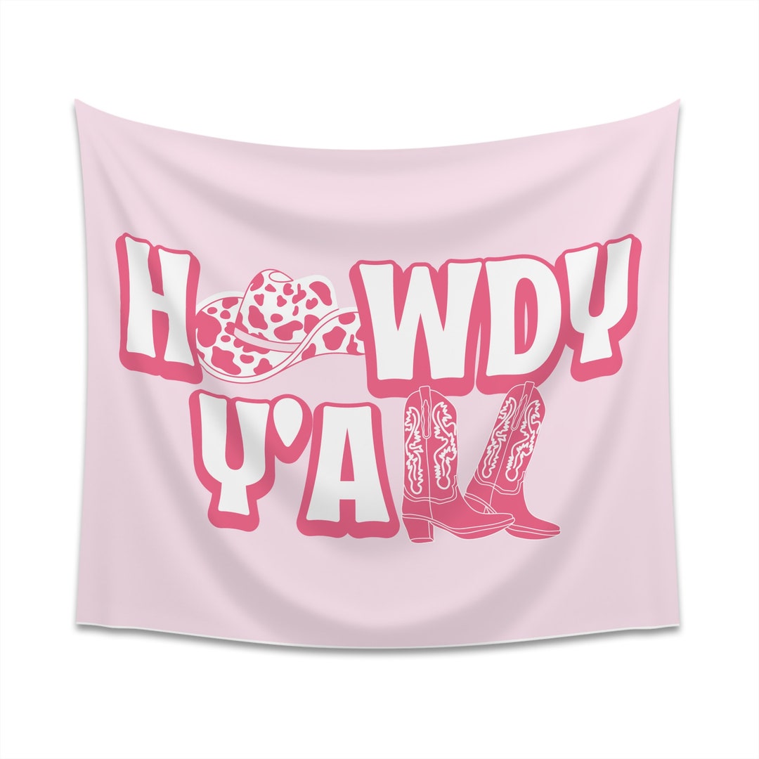 Cowgirl Banner, Back to School Wall Decor Dorm Room, Cowgirl Birthday ...
