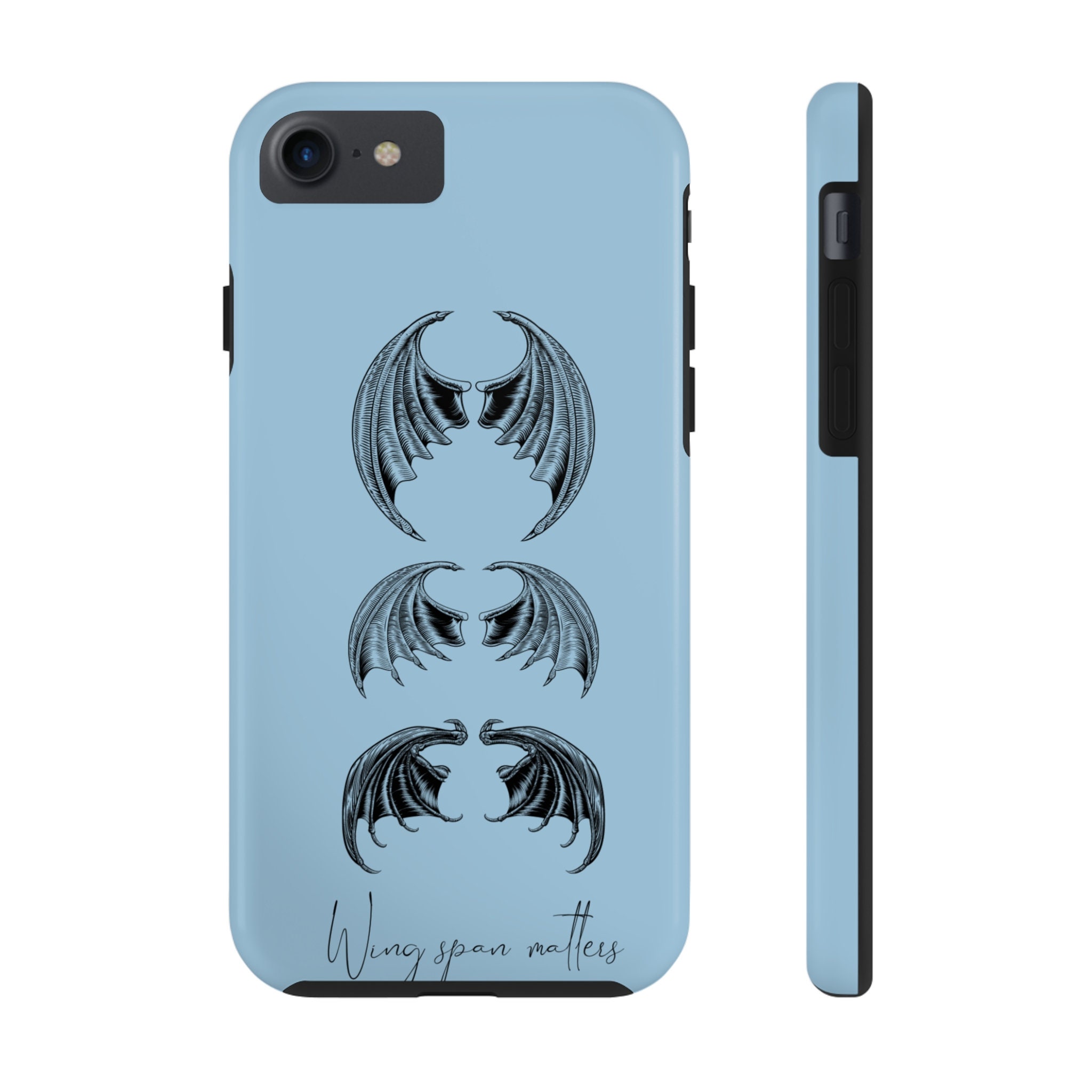 Wing Span Matters ACOTAR Book Gift iPhone Tough Phone Cases, Case-mate ...