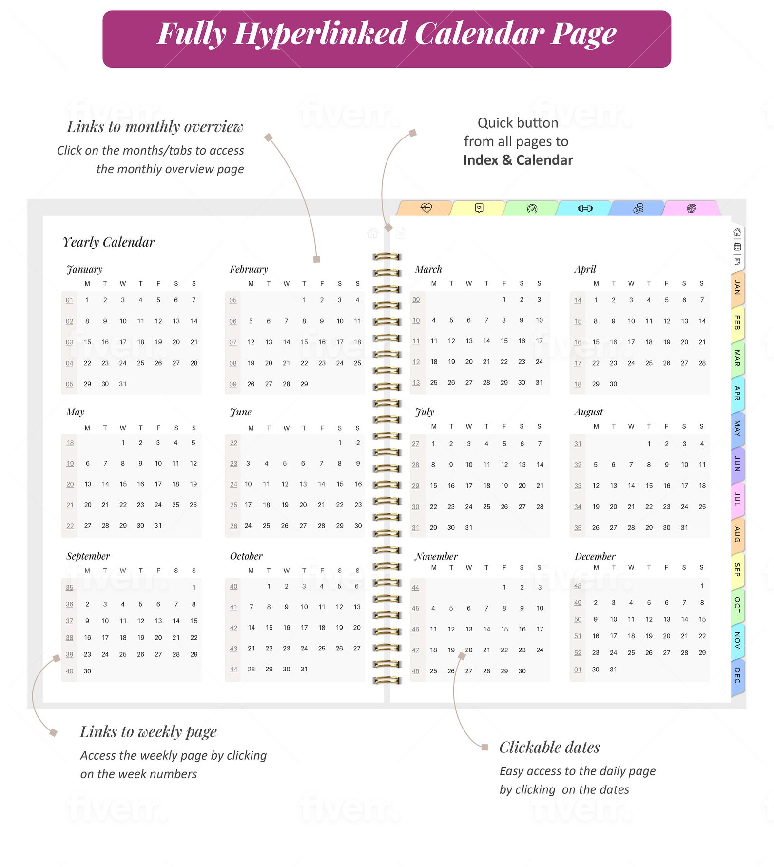 2023 - 2024 Dated Planner - Ultimate Personalized 2023 2024 Dated ...