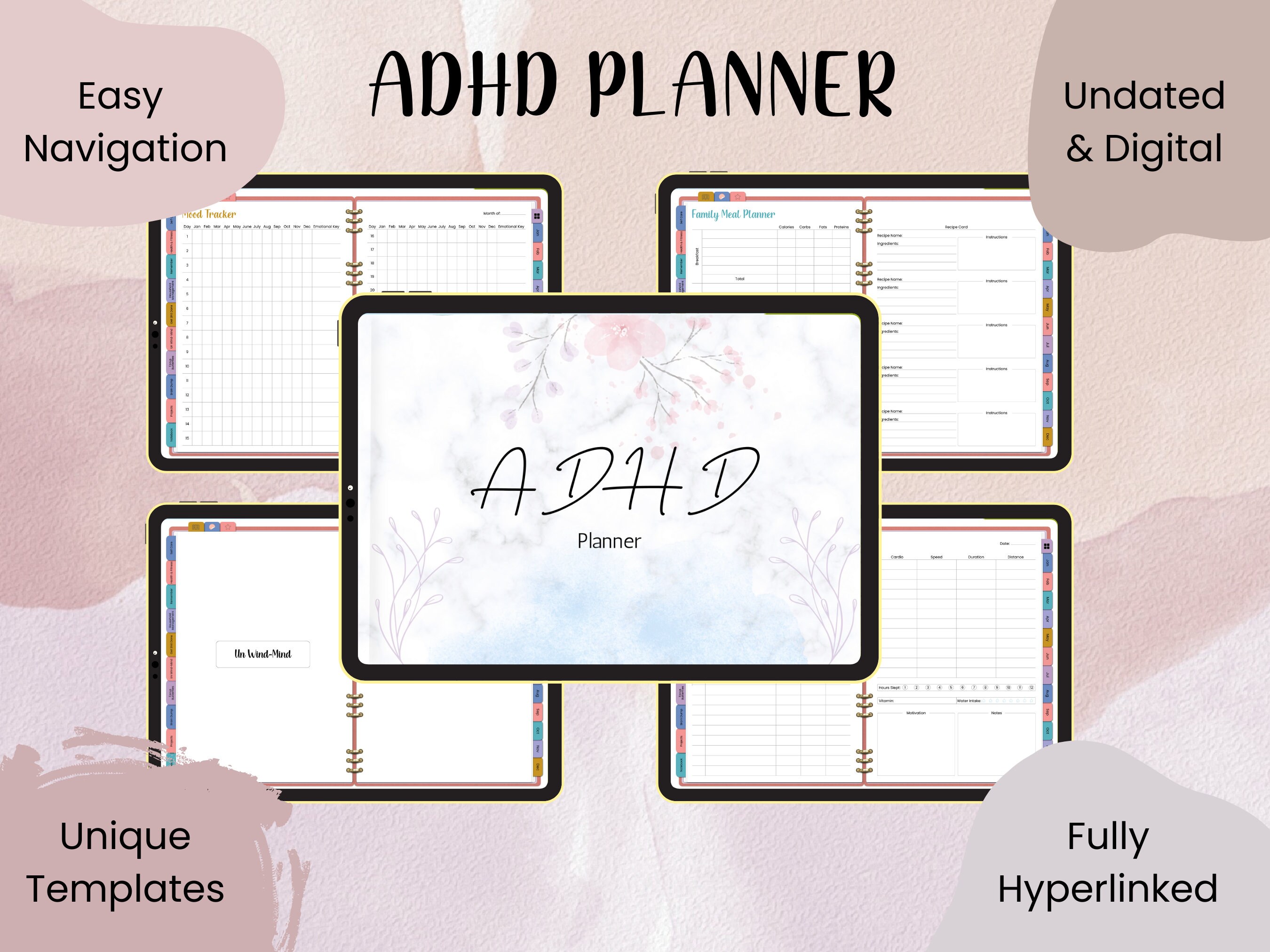 2023 Digital Planner - All in One Digital Planner for Productivity ...