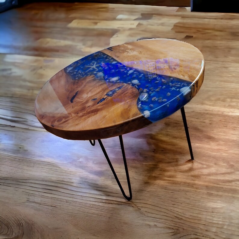 Seashell Ocean Coffee Table/end Table/night Stand - Etsy