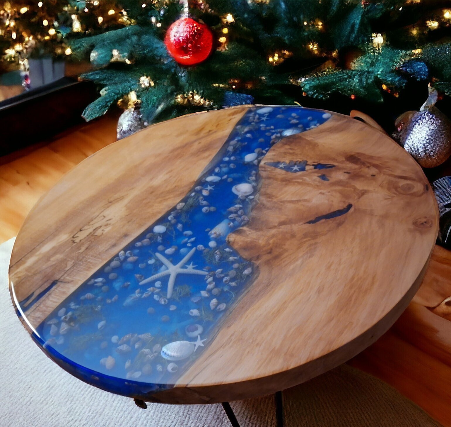 Seashell Ocean Coffee Table/end Table/night Stand - Etsy