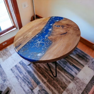 Seashell Ocean Coffee Table/end Table/night Stand - Etsy