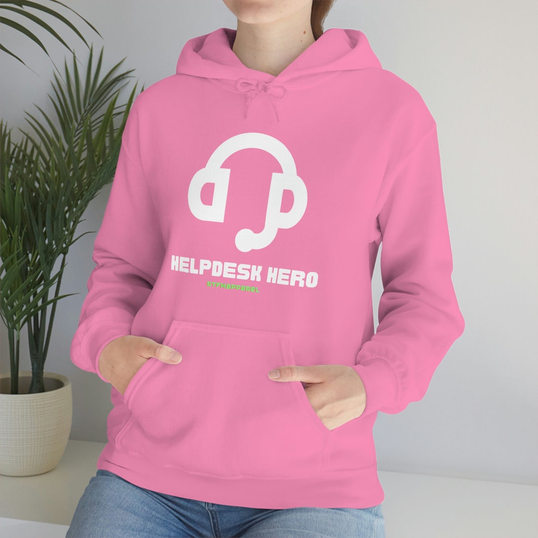 Helpdesk Hero, IT Support Funny, Sysadmin, RTFM Hoodie - Etsy