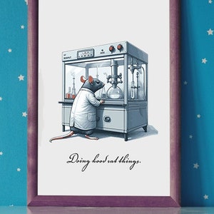 Hood Rat Things Cartoon | Posters - Etsy