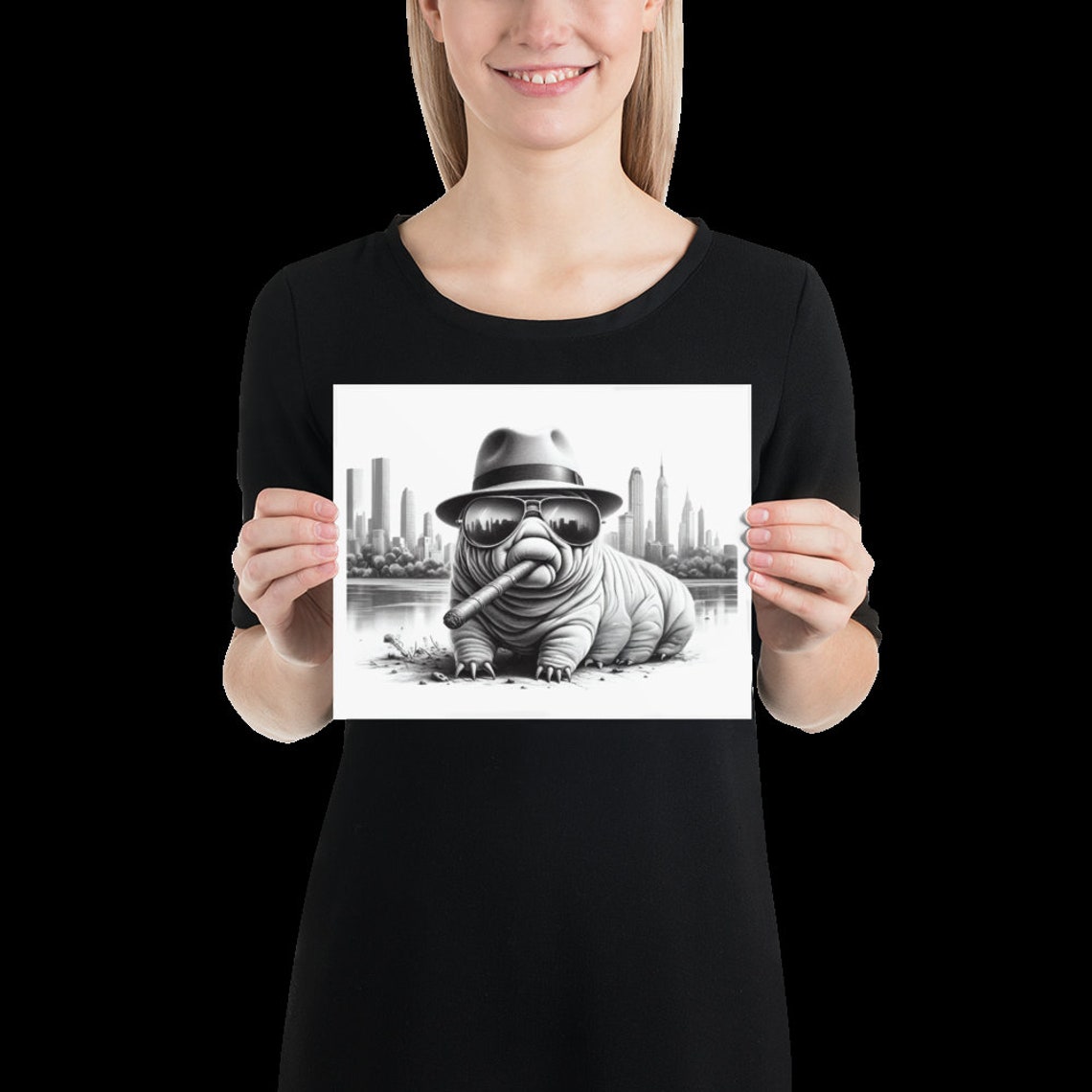 Badass Tardigrade Posters - Etsy