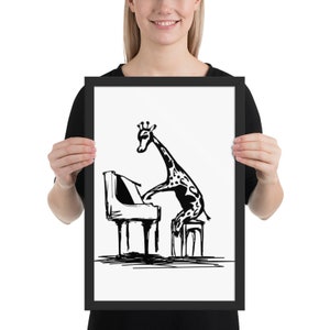 Set of 4 Downloadable White and Transparent Posters of Animals in a ...