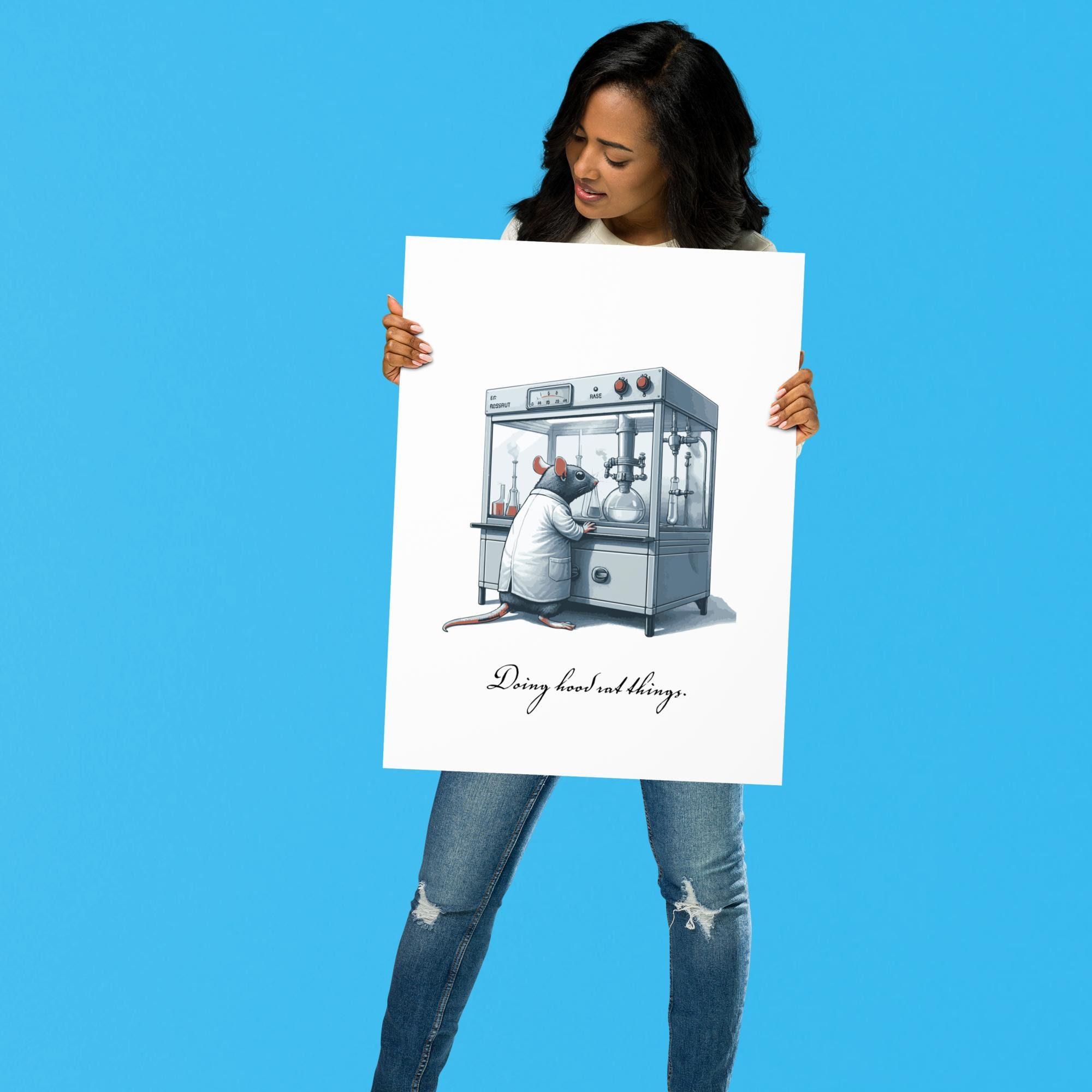 Hood Rat Things Cartoon | Posters - Etsy