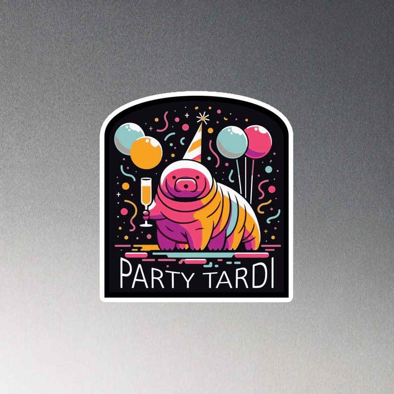 Party Tardigrade | Magnet - Etsy UK