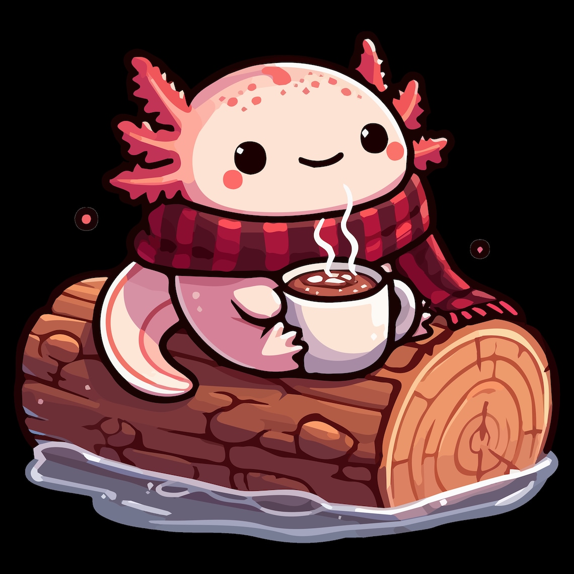 Downloadable Axolotl Cartoons Pngs and Svgs - Etsy