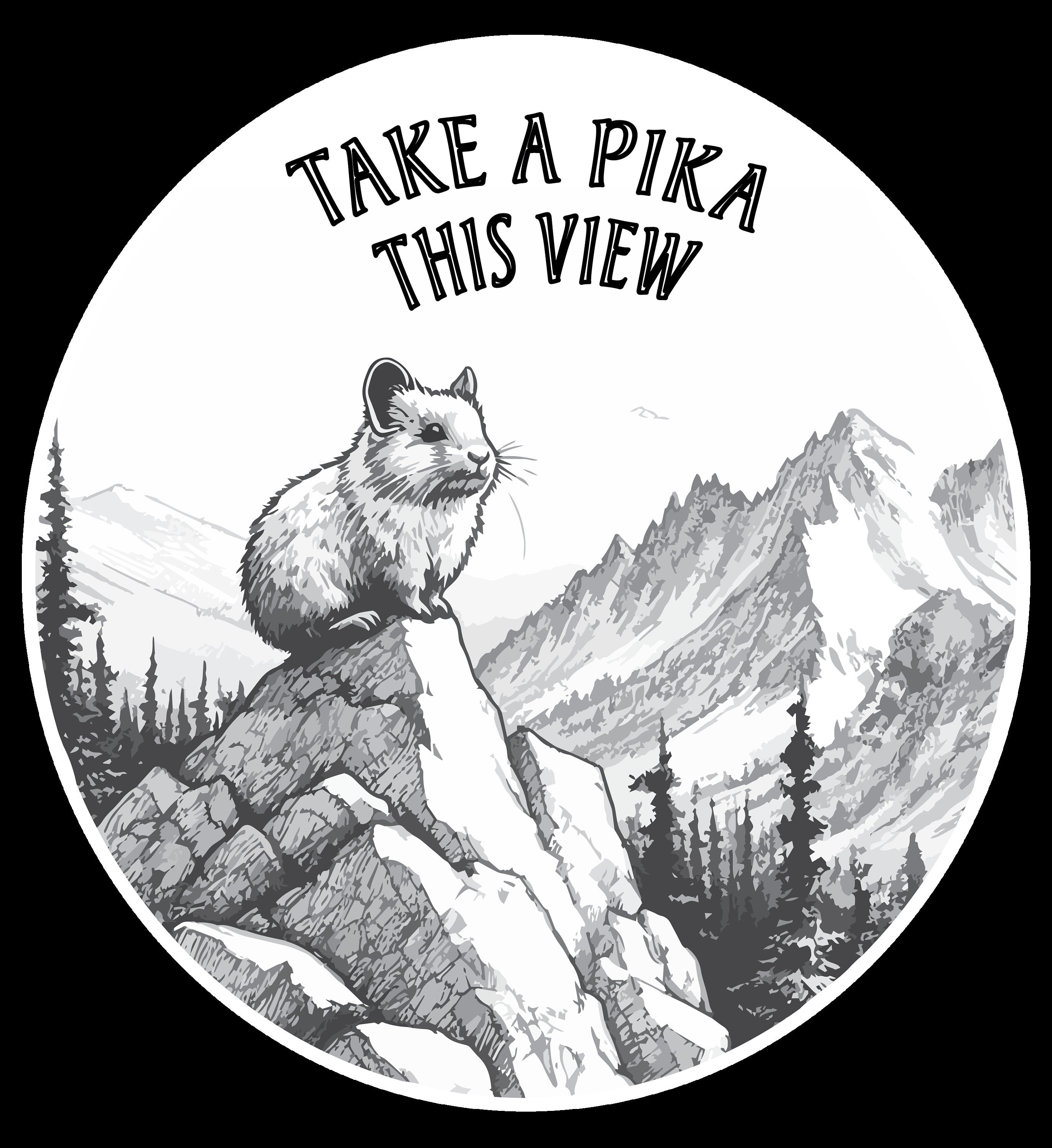 Downloadable | Pika Mountainscape Pngs - Etsy