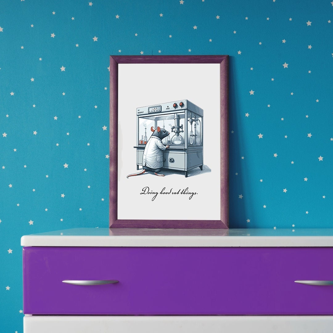 Hood Rat Things Cartoon | Posters - Etsy