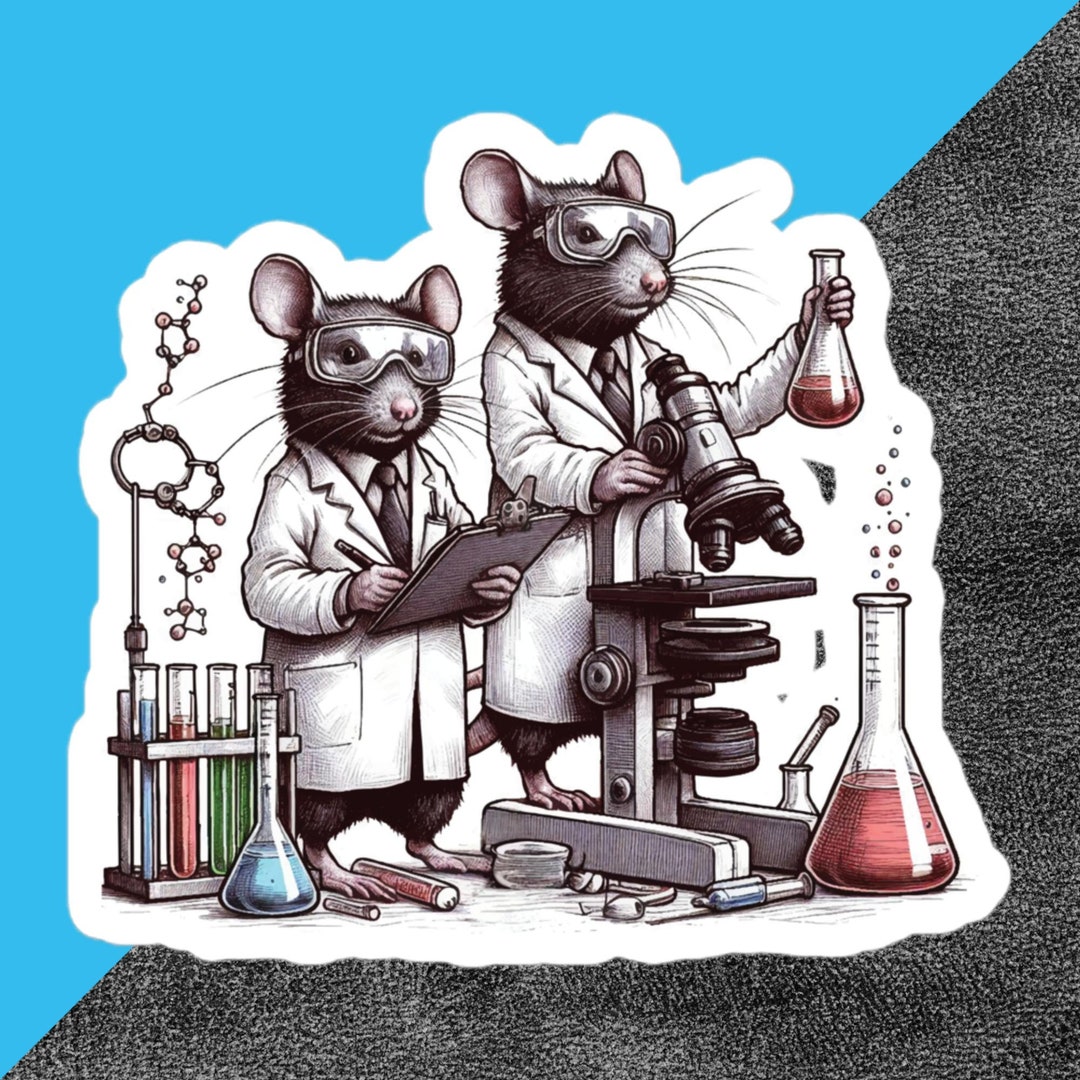 Lab Rats Duo | Sticker - Etsy